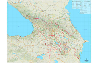 General Maps of Caucasus - Geoland.ge