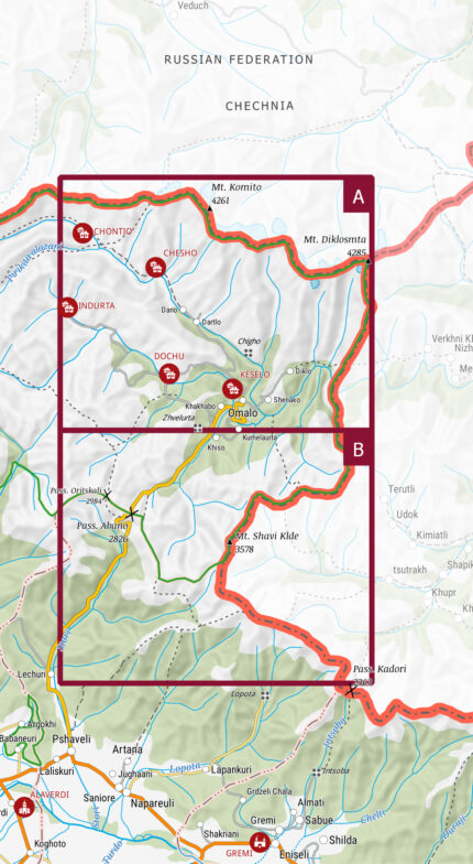 Trekking Maps 1:50 000 - Geoland.ge