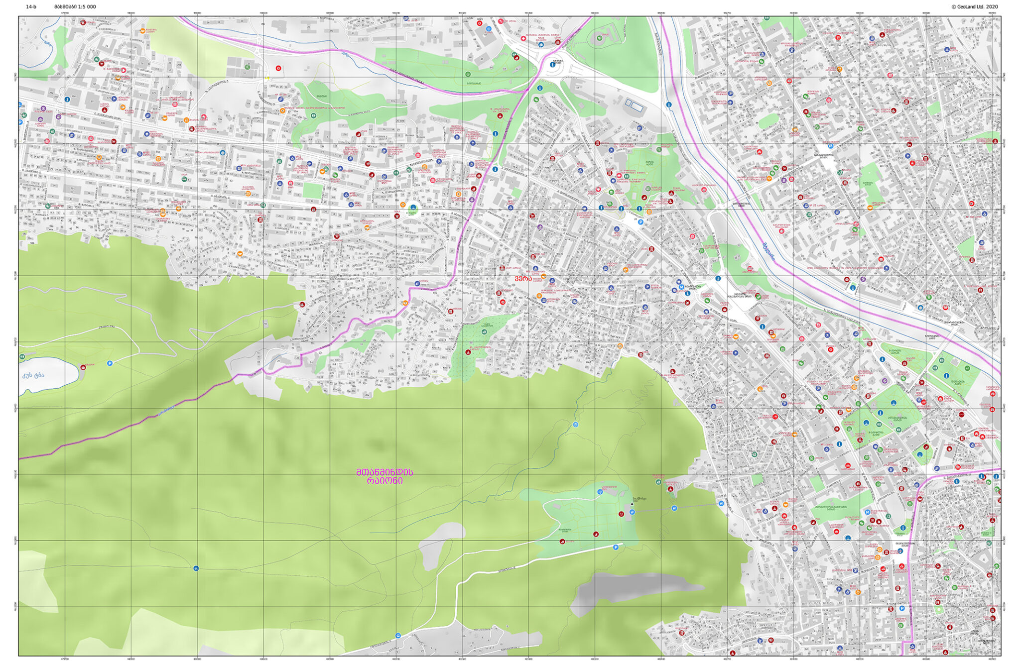 Climate Map of Georgia - Geoland.ge